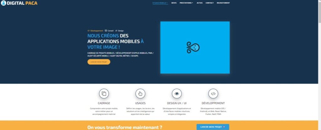 Choisir Digital Paca pour le succès de vos applications mobiles